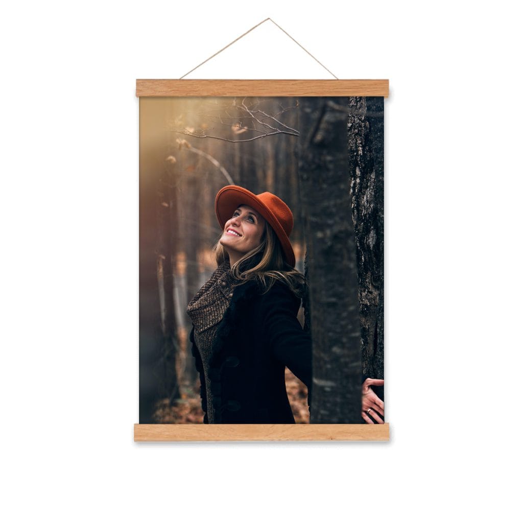 Fotoposter met houten latjes - Stijlvolle wanddecoratie | LionStyle